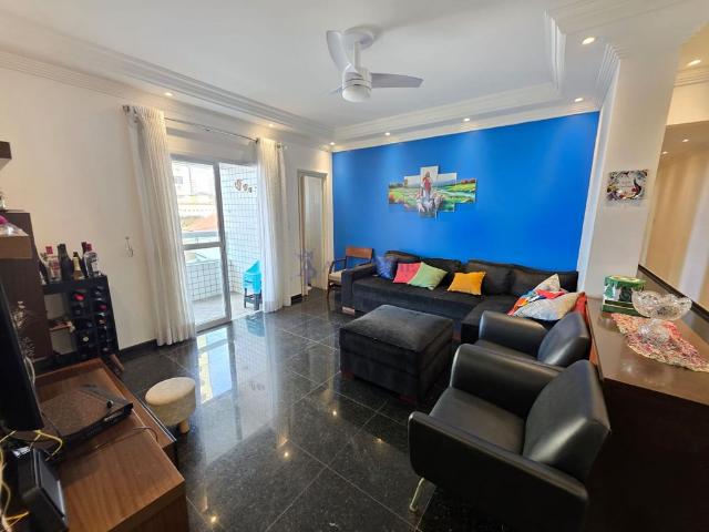 Apartamento para venda em Guilhermina em Praia Grande São Paulo de 129.00m² com 3 Quartos, 1 Suíte e 1 Garagem