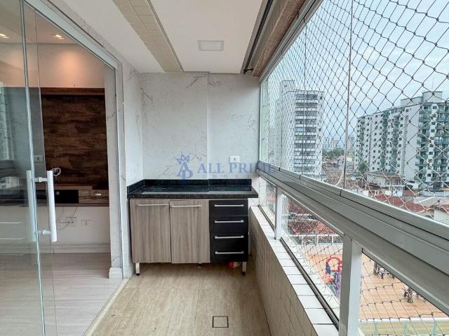 Apartamento para venda em Guilhermina em Praia Grande São Paulo de 68.00m² com 2 Quartos, 1 Suíte e 1 Garagem