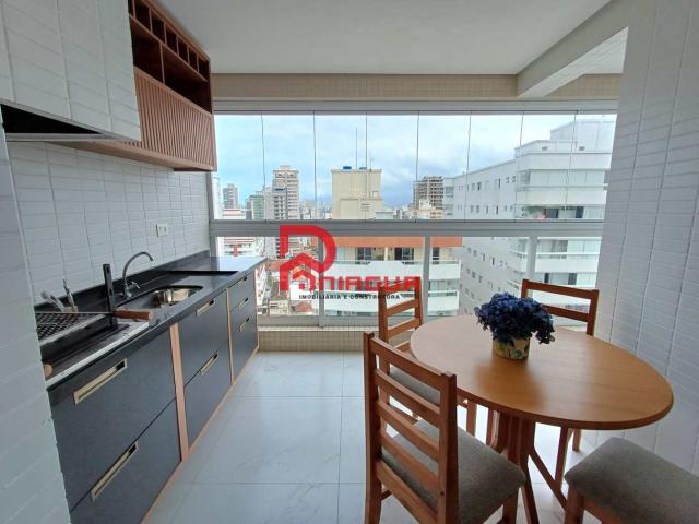 Apartamento para venda em Guilhermina em Praia Grande São Paulo de 86.00m² com 2 Quartos, 1 Suíte e 1 Garagem