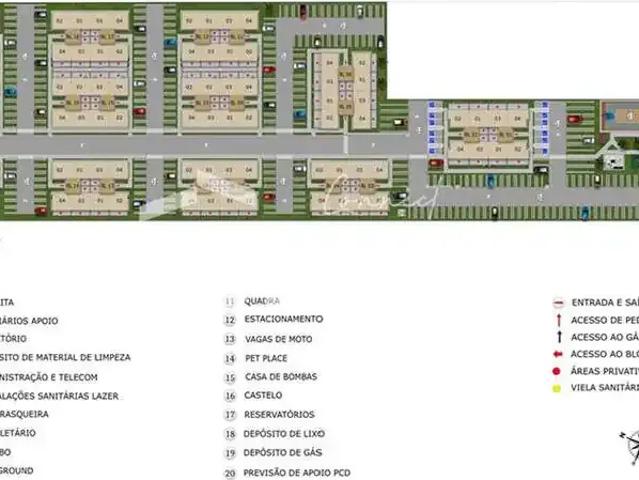 Apartamento para Venda em Goiânia/GO Fazenda São Domingos 2 Quartos