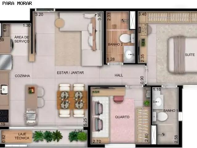 Apartamento para Venda em Goiânia/GO Jardim América 2 Quartos