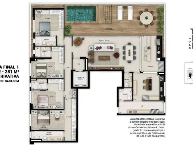 Apartamento para Venda em Goiânia/GO Serrinha 4 Quartos