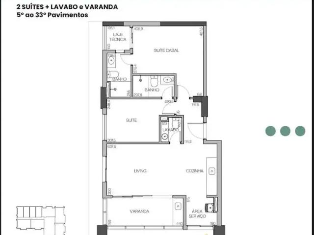 Apartamento para Venda em Goiânia/GO Setor Bueno 2 Quartos