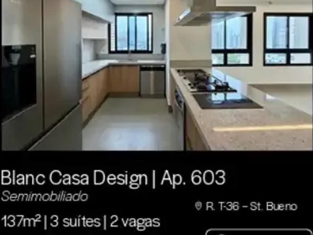 Apartamento para Venda em Goiânia/GO Setor Bueno 3 Quartos