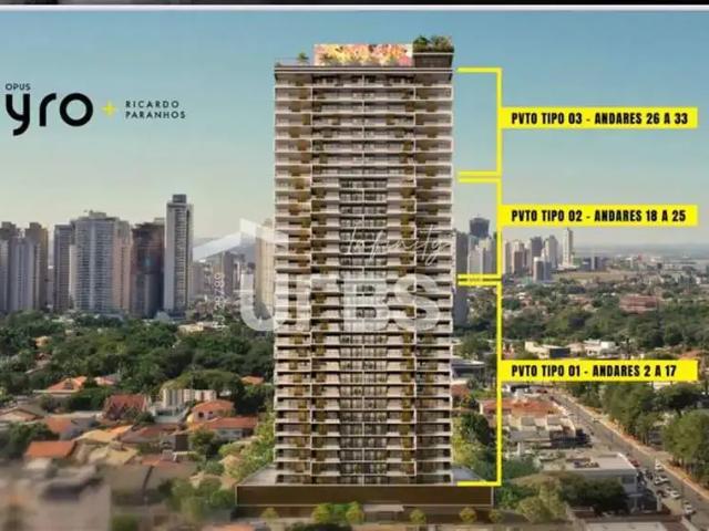Apartamento para Venda em Goiânia/GO Setor Marista 1 Quartos