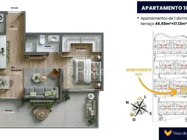Apartamento para Venda em Gramado/RS Várzea Grande 1º de Maio 2 Quartos