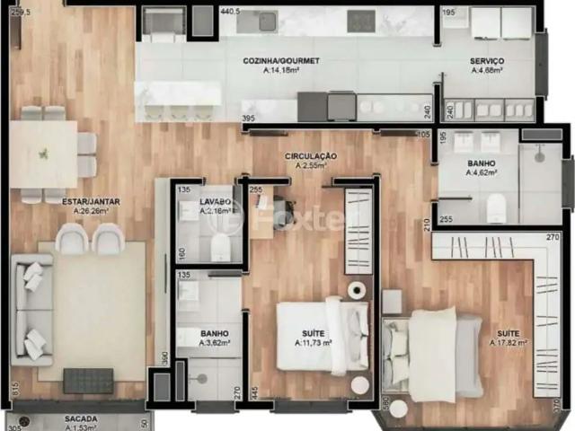 Apartamento para Venda em Gramado/RS Dutra 2 Quartos