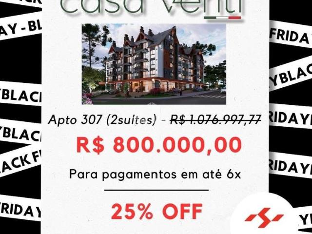 Apartamento para Venda em Gramado/RS Ipê Amarelo 2 Quartos
