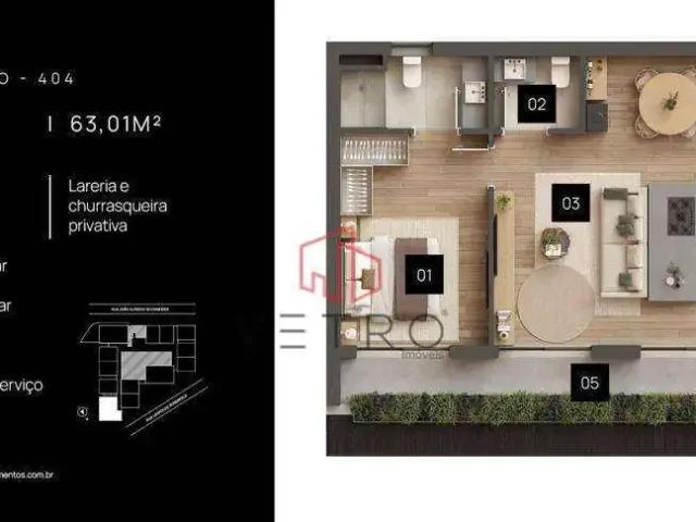 Apartamento para Venda em Gramado/RS Planalto 1 Quartos