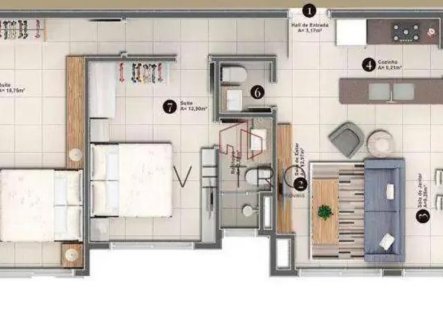 Apartamento para Venda em Gramado/RS Planalto 2 Quartos