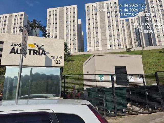 Apartamento para venda em Granja de Freitas, Sabará