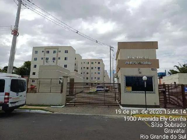 Apartamento para Venda em Gravataí/RS Dona Mercedes 2 Quartos