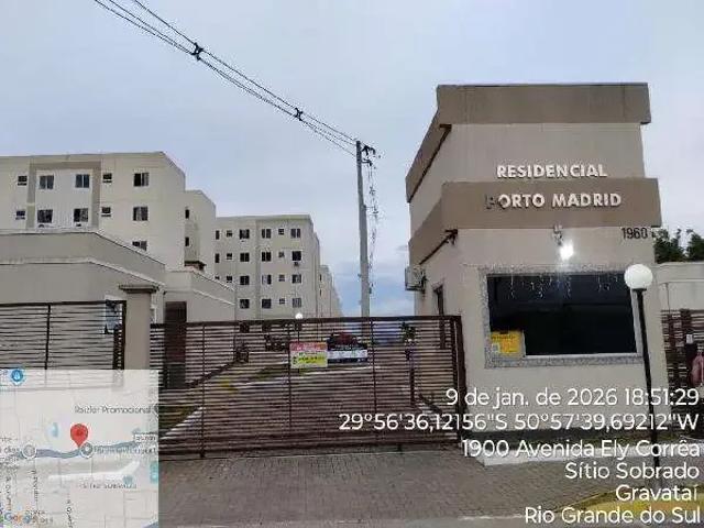 Apartamento para Venda em Gravataí/RS Dona Mercedes 2 Quartos