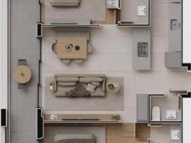 Apartamento para venda em Hugo Lange de 93.75m² com 2 Quartos, 2 Suites e 3 Garagens