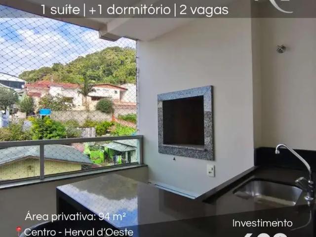 Apartamento para Venda em Herval D'Oeste/SC Centro 2 Quartos