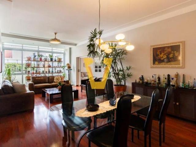 Apartamento para venda em Higienópolis com 3 quartos, sendo 2 suítes, 182m²