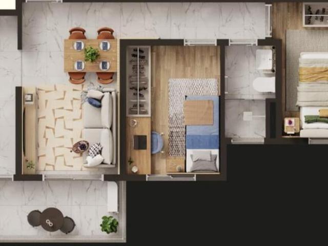 Apartamento para Venda em Hortolândia, Jd Novo Ângulo, 2 dorm, 1suíte