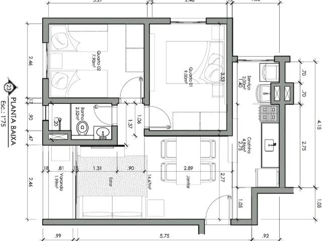 Apartamento para Venda em Hortolândia/SP Vila São Pedro 2 Quartos