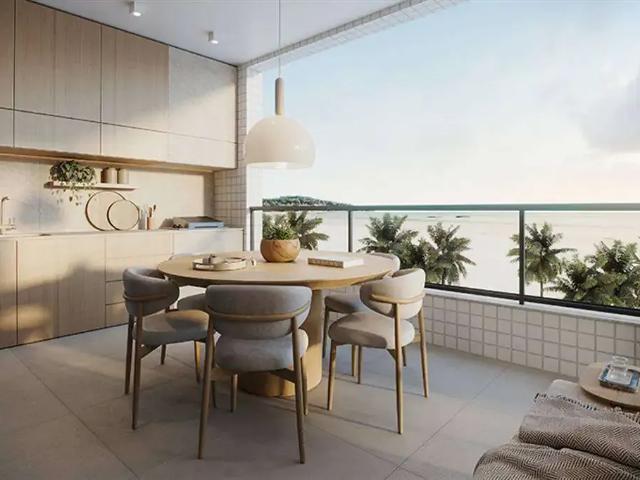Apartamento para Venda em Itanhaém/SP Centro 3 Quartos