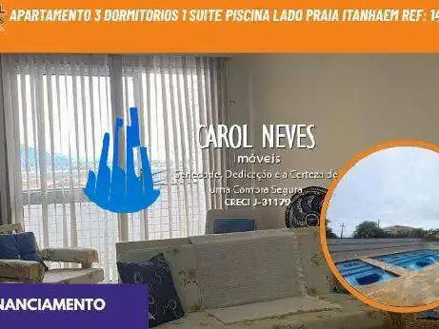 Apartamento para Venda em Itanhaém/SP Satélite 3 Quartos
