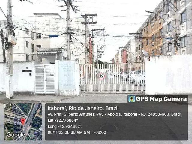 Apartamento para Venda em Itaboraí/RJ Apolo II Manilha 2 Quartos