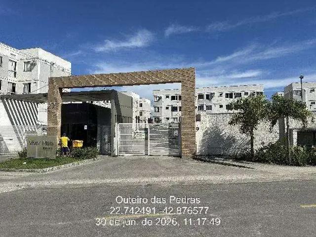 Apartamento para Venda em Itaboraí/RJ Outeiro das Pedras 2 Quartos