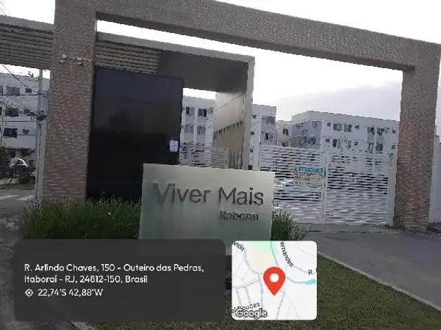 Apartamento para Venda em Itaboraí/RJ Outeiro das Pedras 2 Quartos