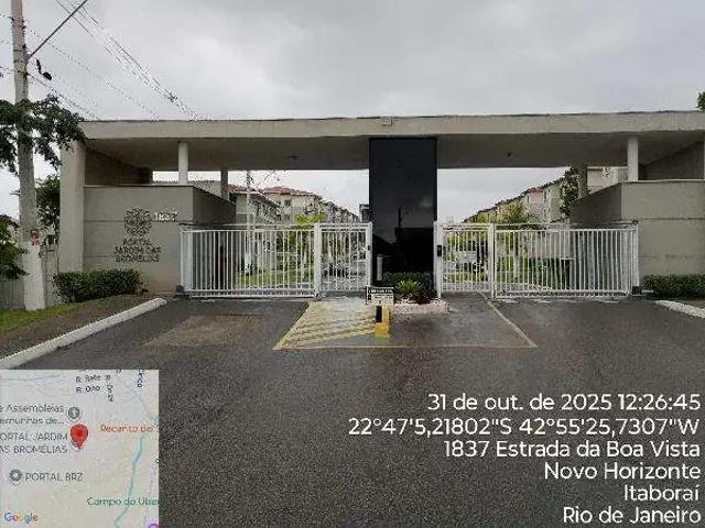 Apartamento para Venda em Itaboraí/RJ Novo Horizonte Manilha 2 Quartos