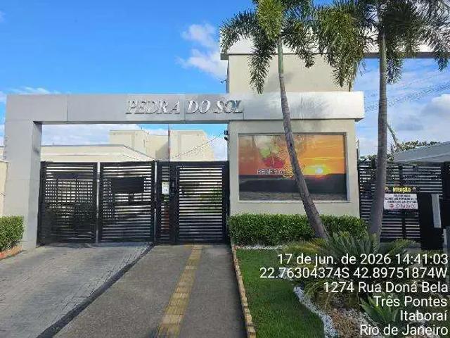 Apartamento para Venda em Itaboraí/RJ Três Pontes 2 Quartos