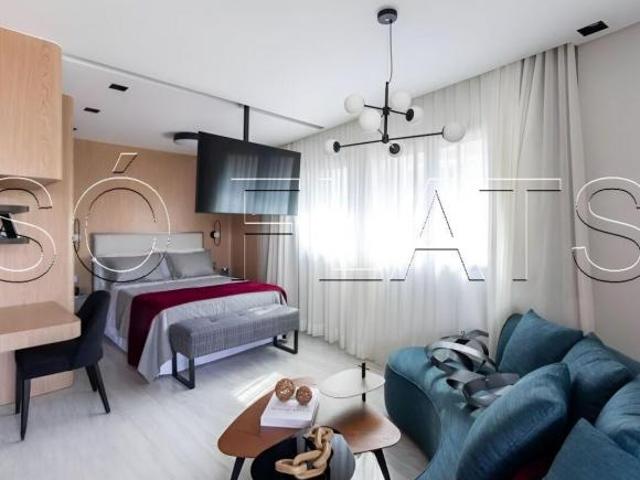 Apartamento para venda em Itaim Bibi de 50.00m² com 1 Quarto, 1 Suite e 1 Garagem