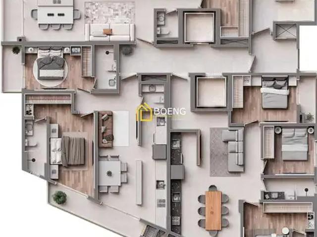 Apartamento para Venda em Itajaí/SC Centro 2 Quartos
