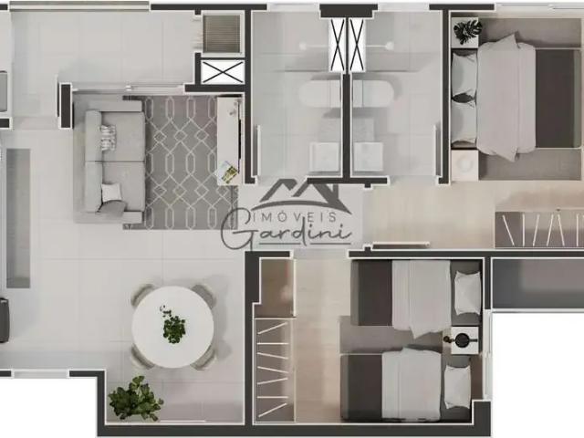 Apartamento para Venda em Itajaí/SC Cordeiros 2 Quartos