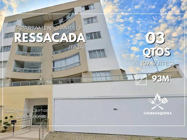 Apartamento para Venda em Itajaí/SC Ressacada 3 Quartos