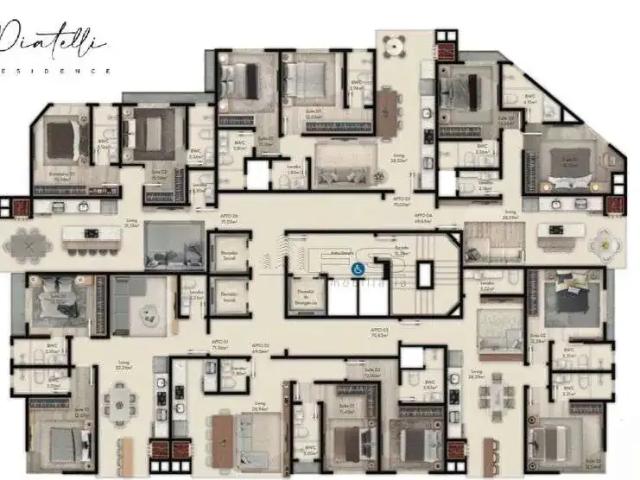 Apartamento para Venda em Itapema/SC Alto São Bento 2 Quartos