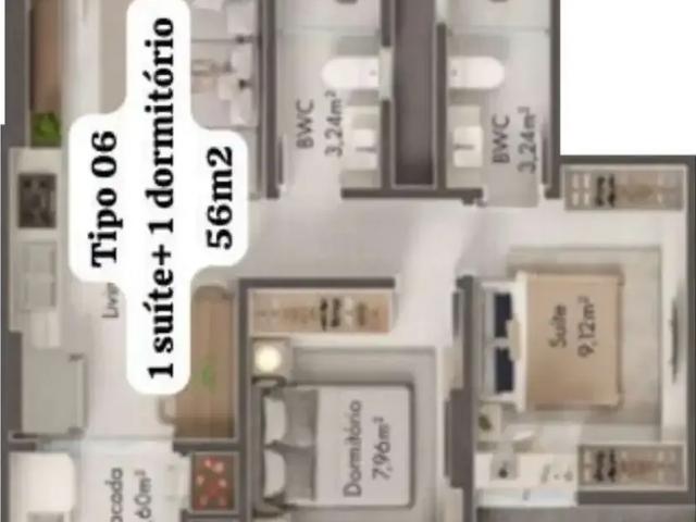 Apartamento para Venda em Itapema/SC Alto São Bento 2 Quartos