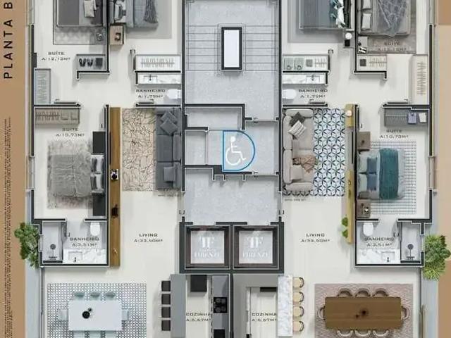 Apartamento para Venda em Itapema/SC Centro 3 Quartos