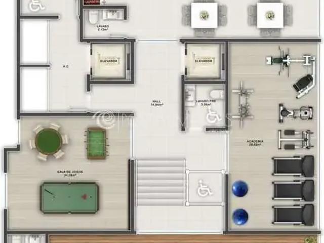 Apartamento para Venda em Itapema/SC Meia Praia 2 Quartos