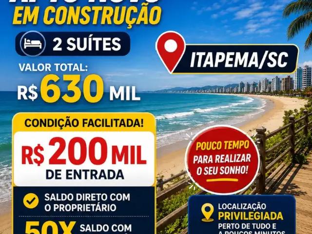 Apartamento para Venda em Itapema/SC Morretes 2 Quartos