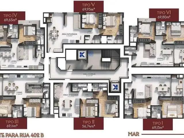 Apartamento para Venda em Itapema/SC Morretes