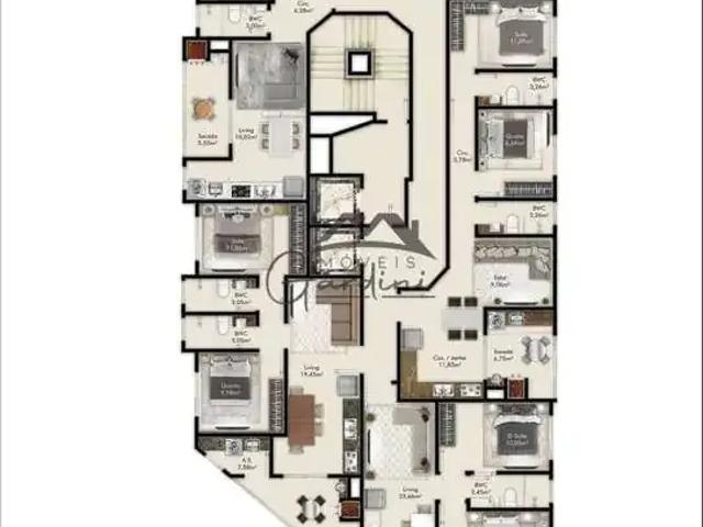 Apartamento para Venda em Itapema/SC Morretes 2 Quartos