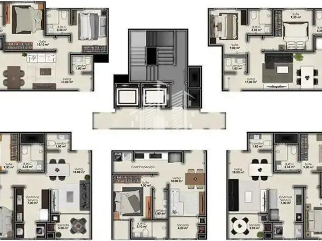 Apartamento para Venda em Itapema/SC Morretes 2 Quartos