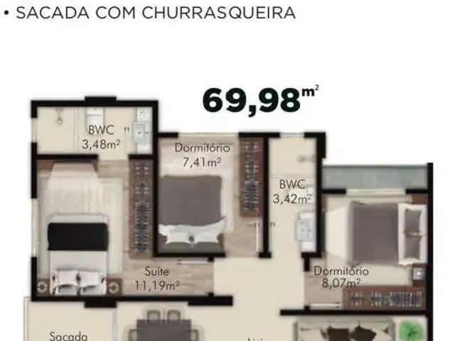 Apartamento para Venda em Itapema/SC Morretes 3 Quartos