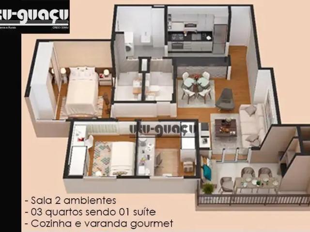 Apartamento para Venda em Itu/SP Vila Padre Bento 3 Quartos