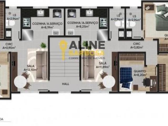 Apartamento para Venda em Ibirité, Palmeiras Parque Durval de Barros, 2 dormitórios, 1 banheiro, 1