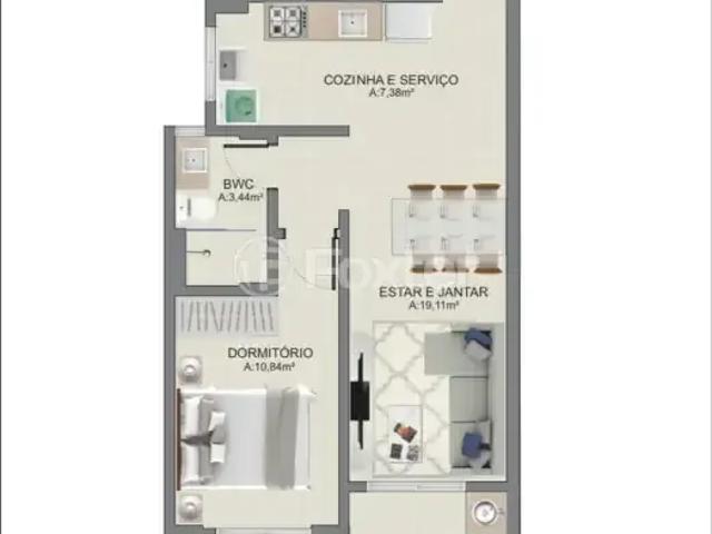 Apartamento para Venda em Imbituba/SC Centro 2 Quartos