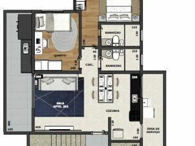 Apartamento para venda em Indaiá, Belo Horizonte
