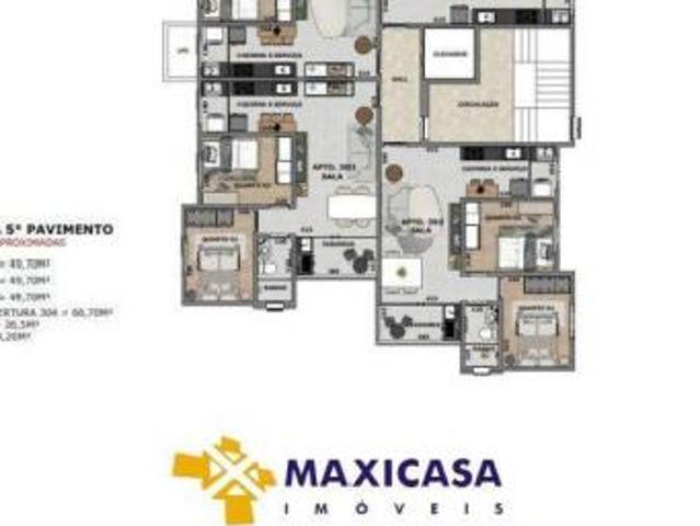 Apartamento para venda em Indaiá, Belo Horizonte