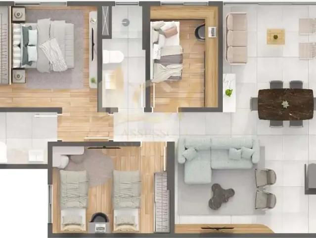 Apartamento para Venda em Indaiatuba/SP Cidade Nova II 3 Quartos