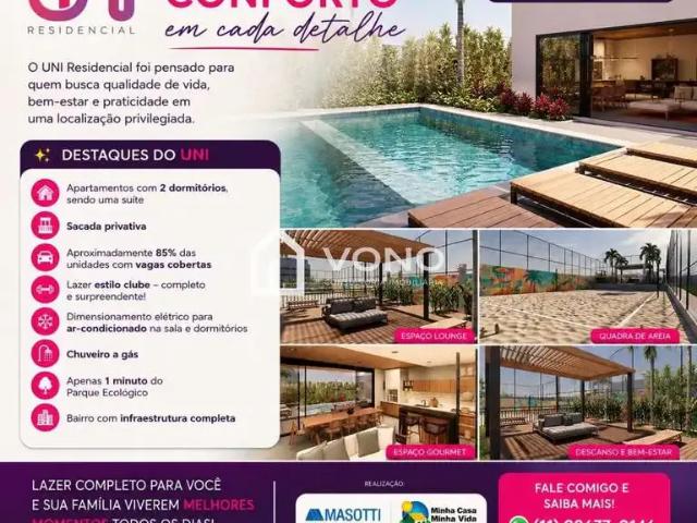 Apartamento para Venda em Indaiatuba/SP João Pioli 2 Quartos