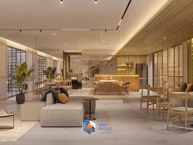 Apartamento para venda em Indianópolis com 1 quarto, sendo 1 suíte, 40m²